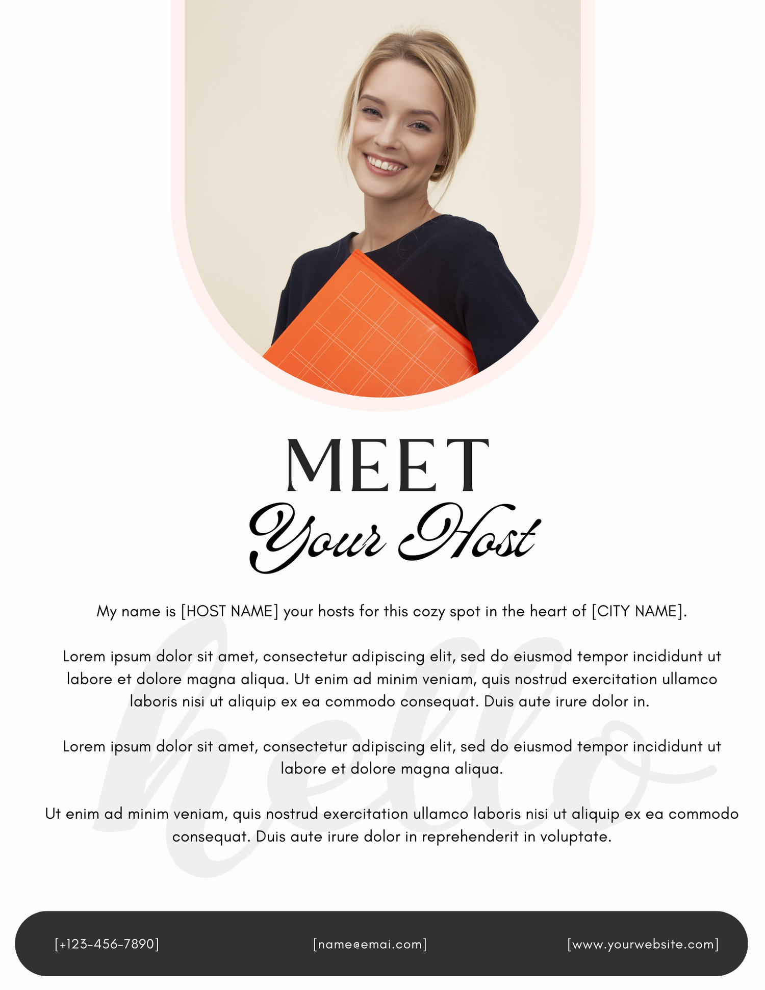 Airbnb Welcome Book Template